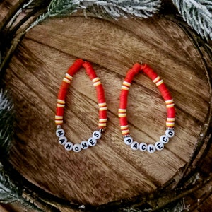 KC Chiefs Bracelets - Etsy