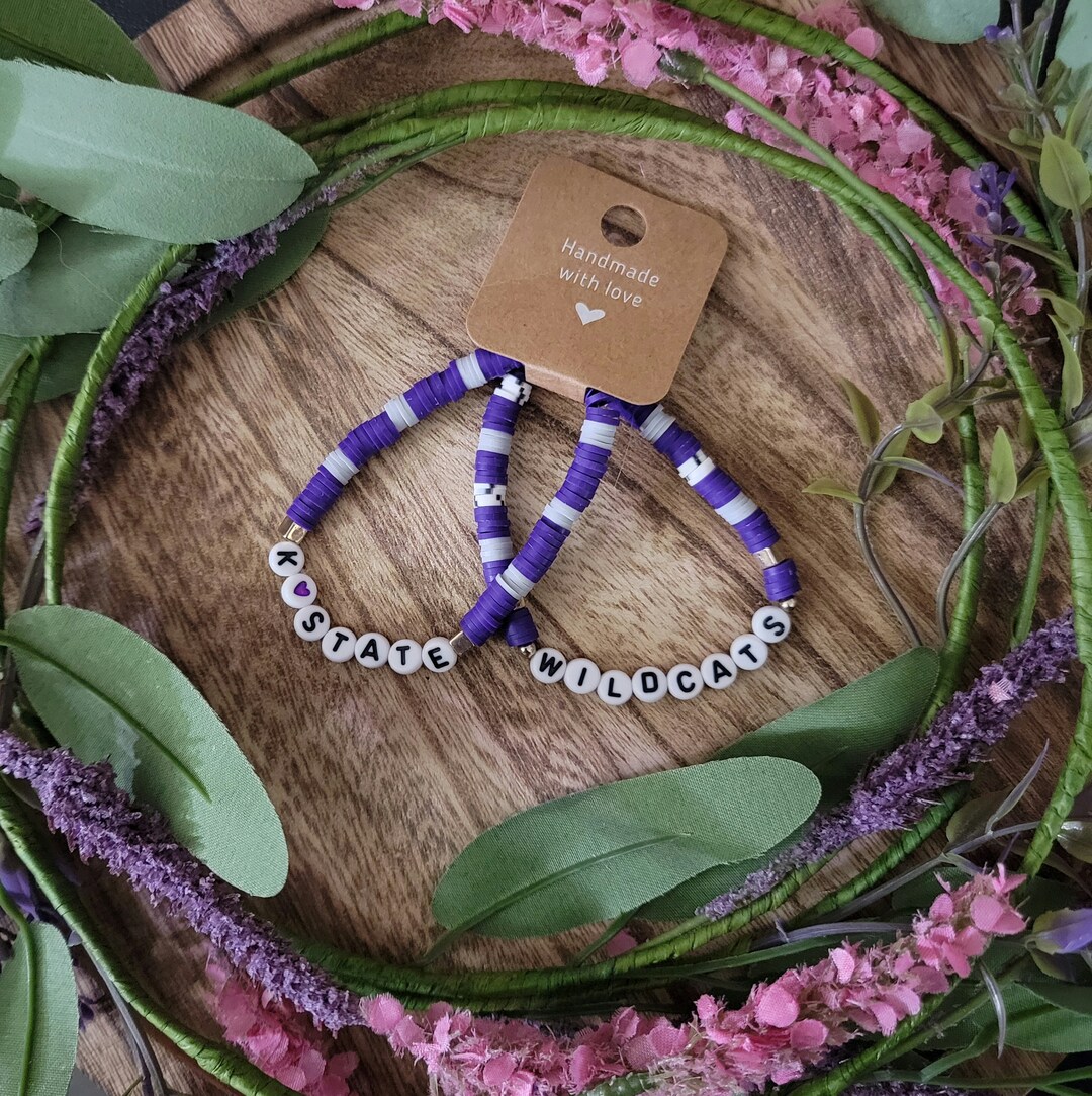 College Team Inspired Bracelets - Etsy