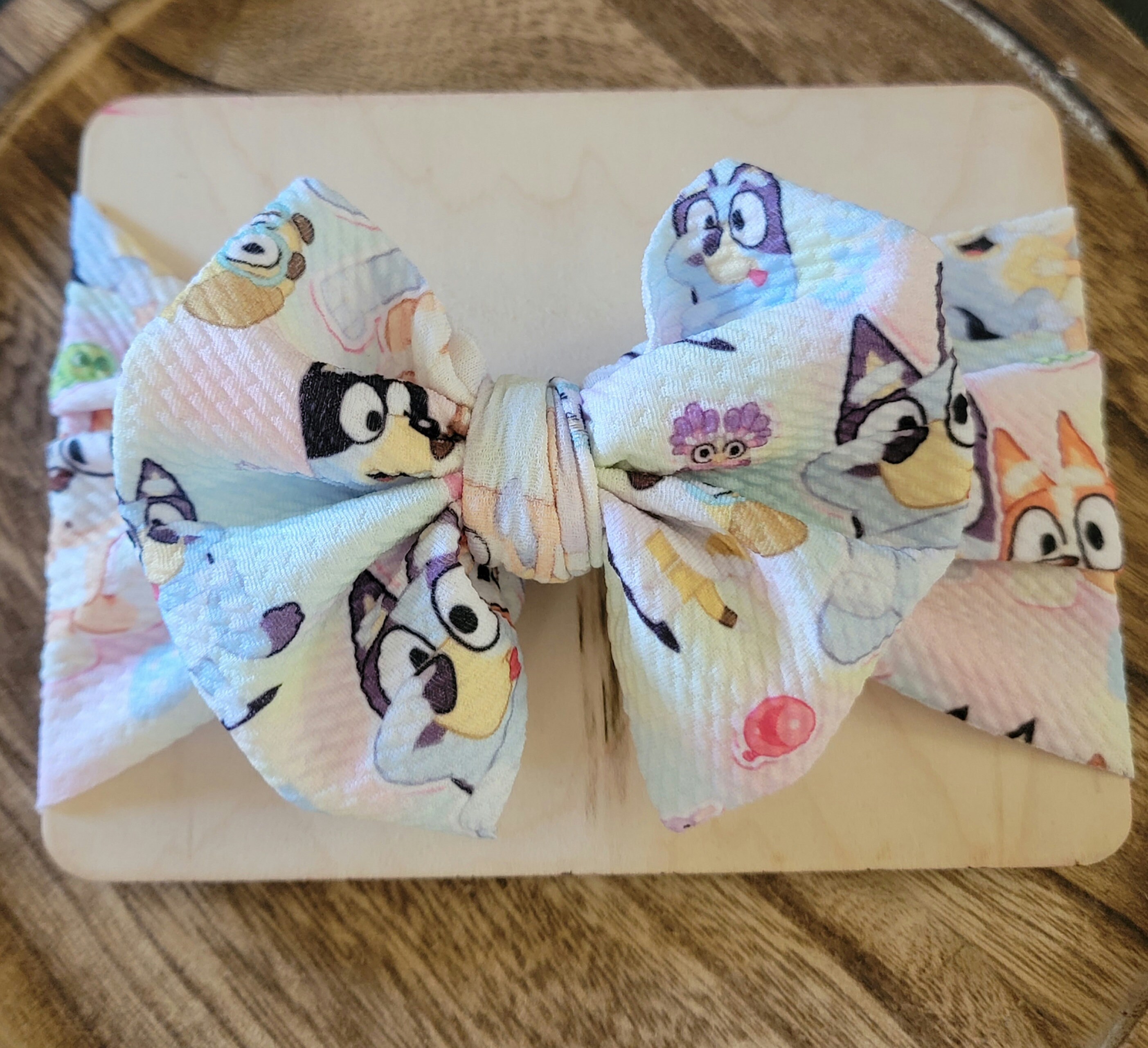 Bluey Inspired Headwrap - Etsy