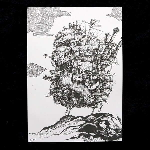 Howls Moving Castle - Etsy UK