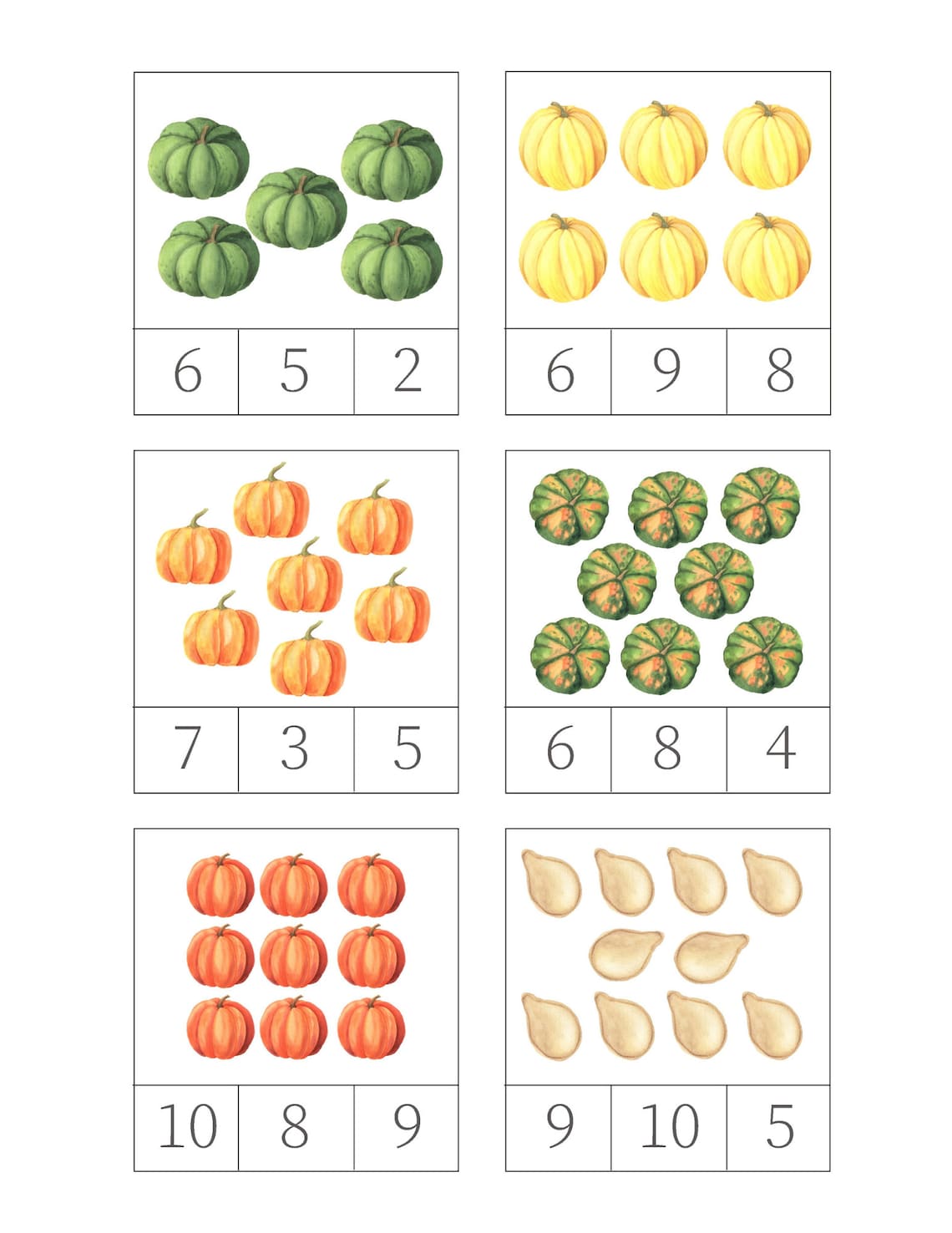 Pumpkin Unit Study Fall Worksheet Teaching Homeschool Learning ...