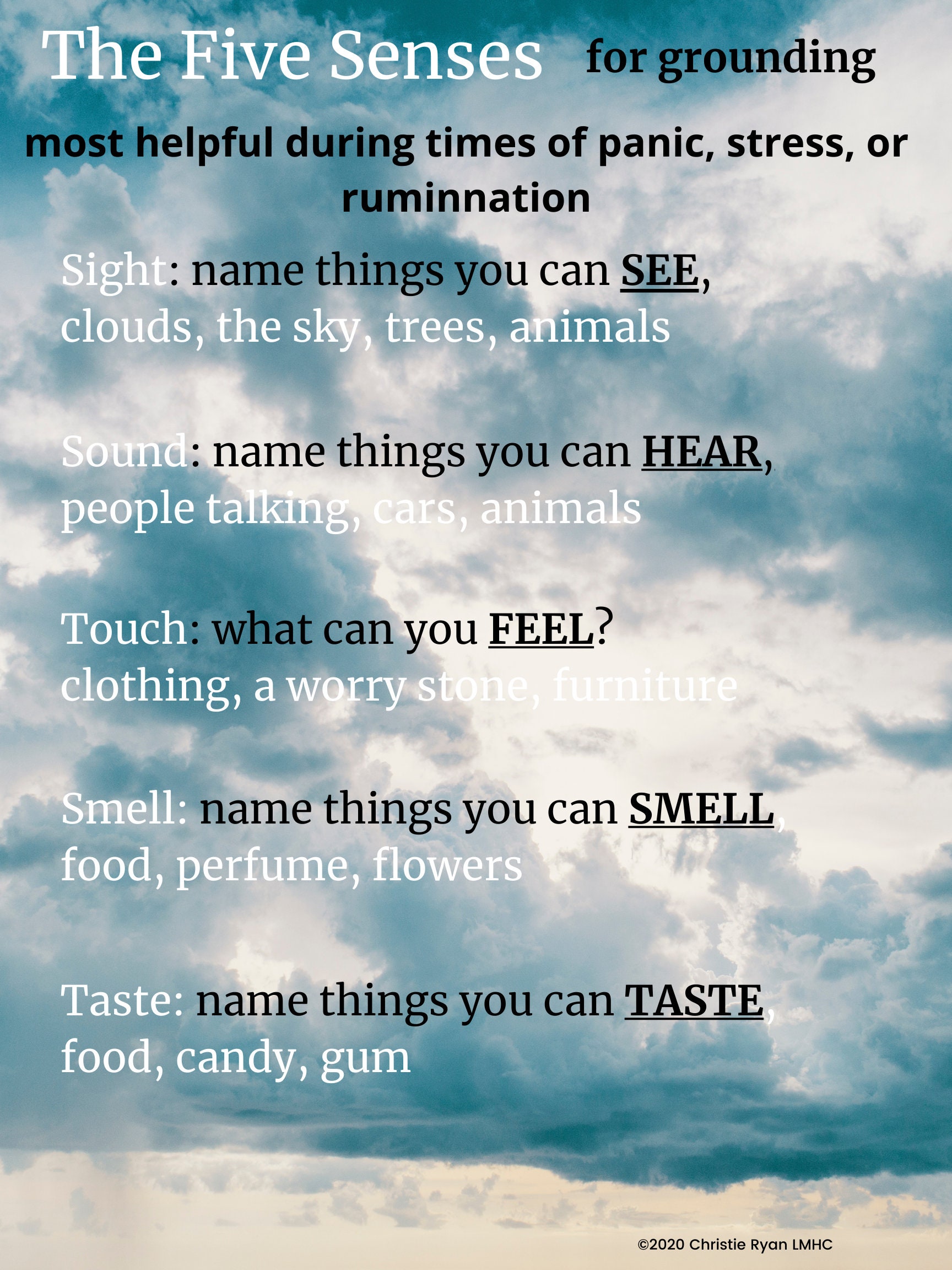 Worksheets for Deep Breathing and Mindfulness - Etsy