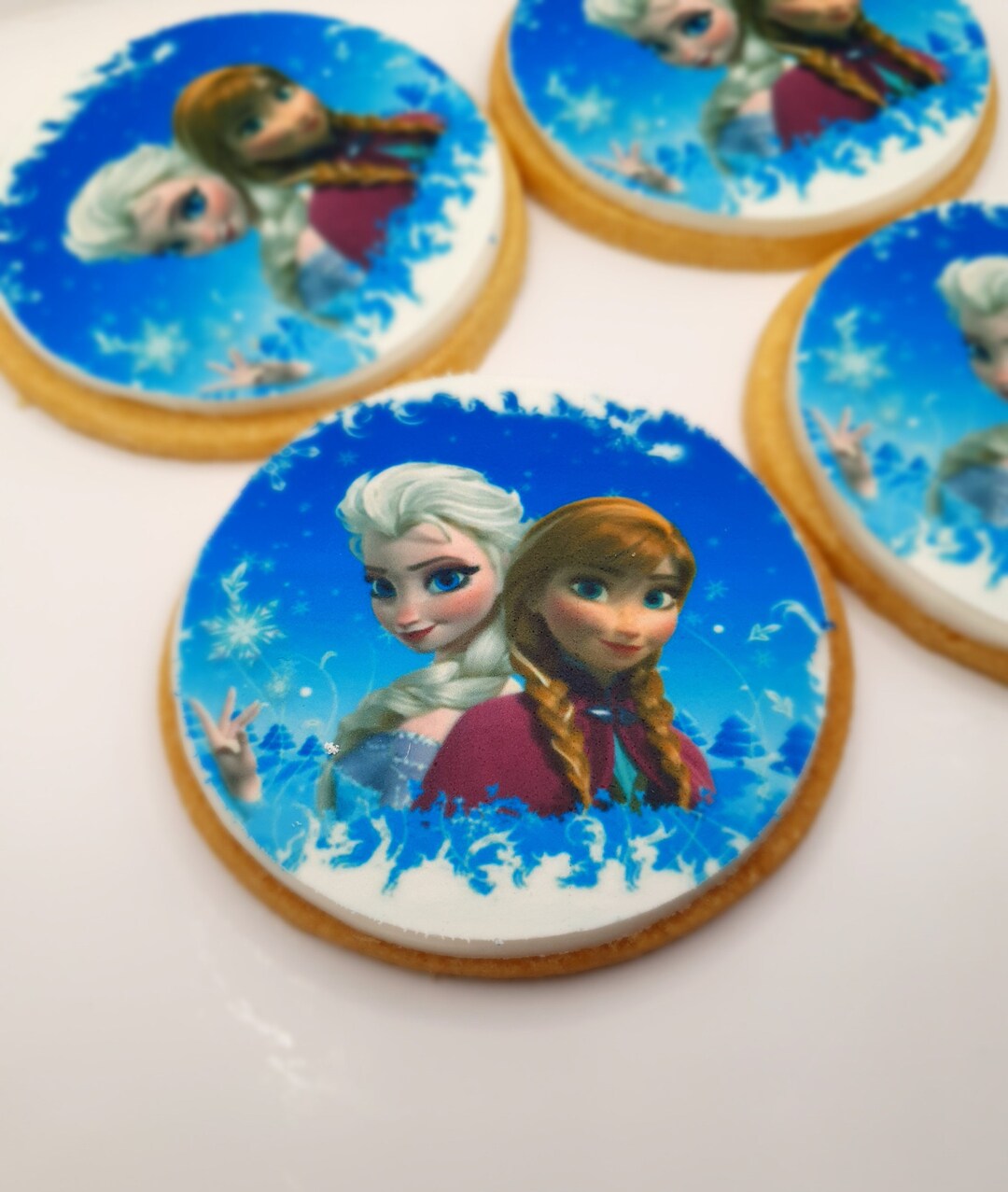 Frozen Themed Cookies | Box of 6 | Party Favours | Treat Box - Etsy UK