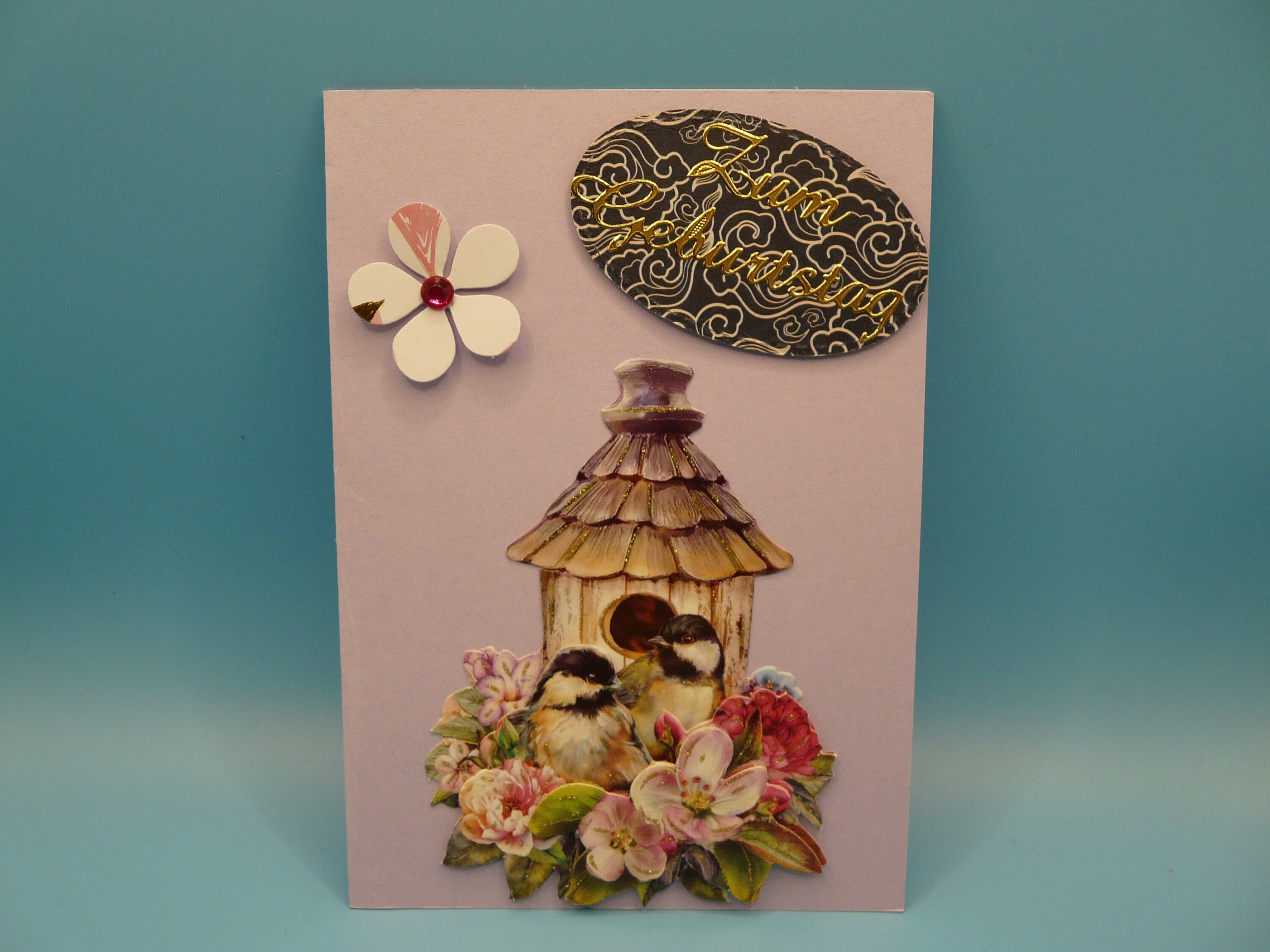 3D Birthday Card Bird House - Etsy