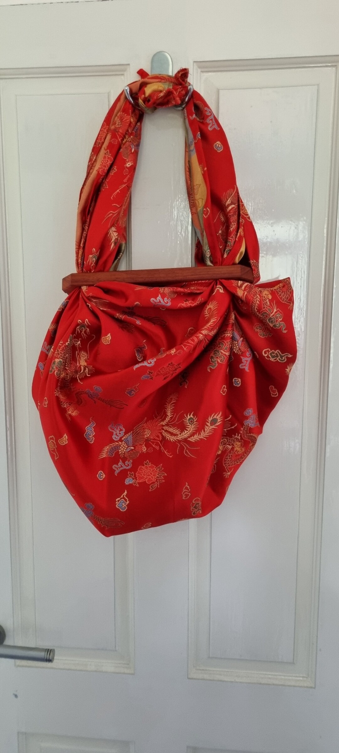Japanese Furoshiki Bag & Handle Set in Designer Fabric - Etsy
