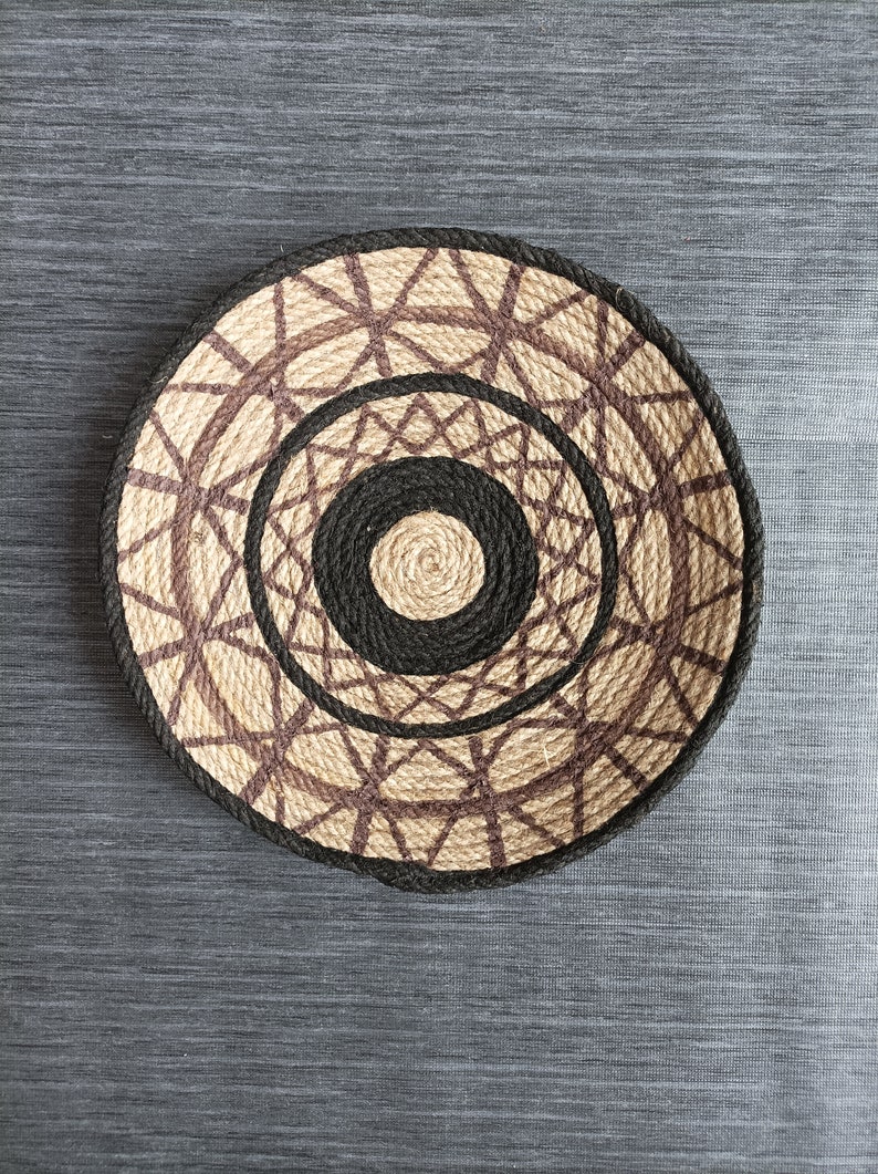 Decor Set of 5 African Plates, Wall Plate, Boho Wall Decor, African ...