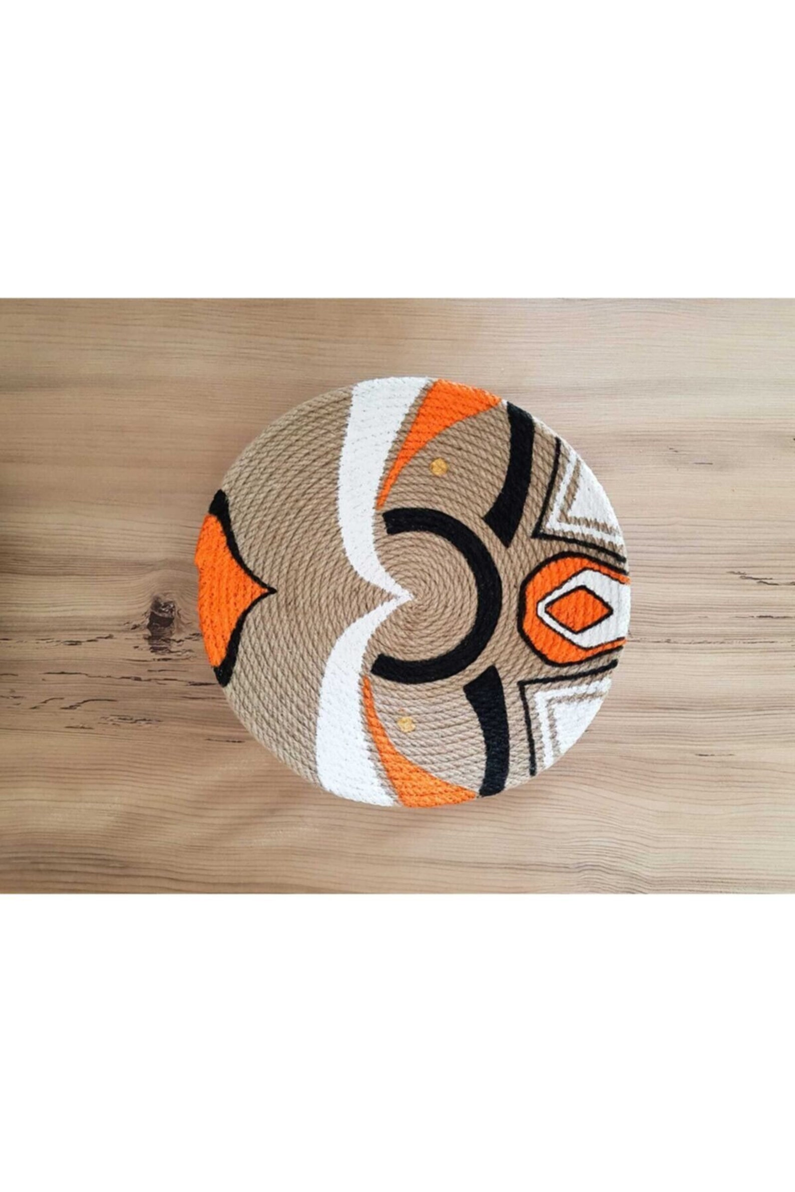 Decor Set of 3 African Plates, Wall Plate, Boho Wall Decor, African ...