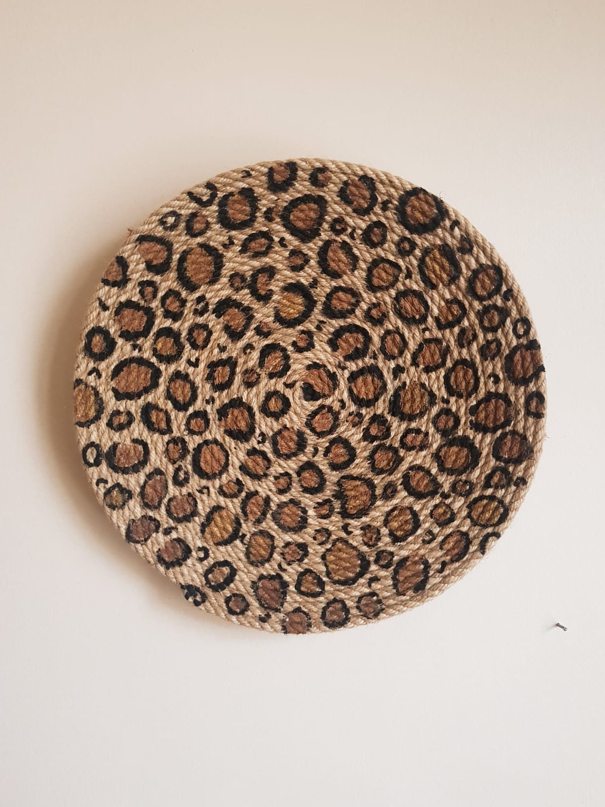 Decor Set of 4 African Plates, Wall Plate, Boho Wall Decor, African ...