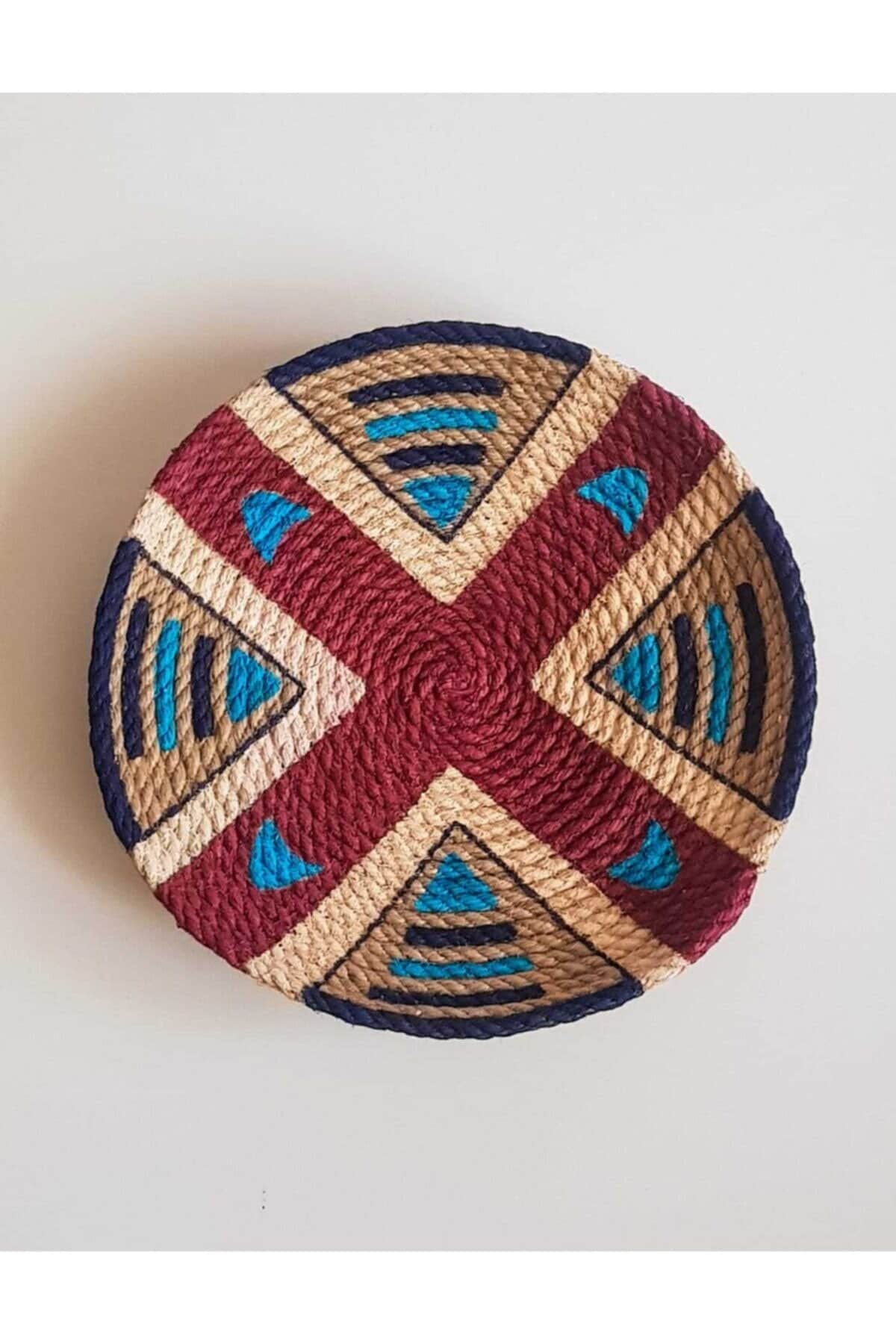Handmade African Wall Plate Set: Boho Woven Basket Decor - Etsy