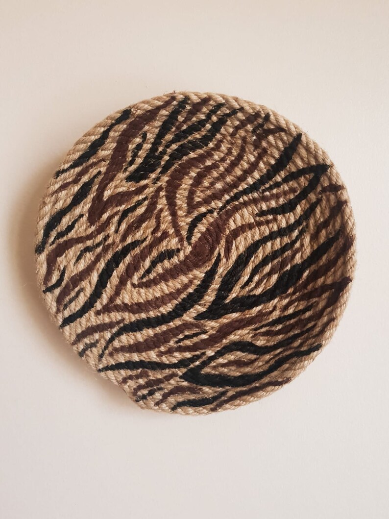 Decor Set of 4 African Plates, Wall Plate, Boho Wall Decor, African ...