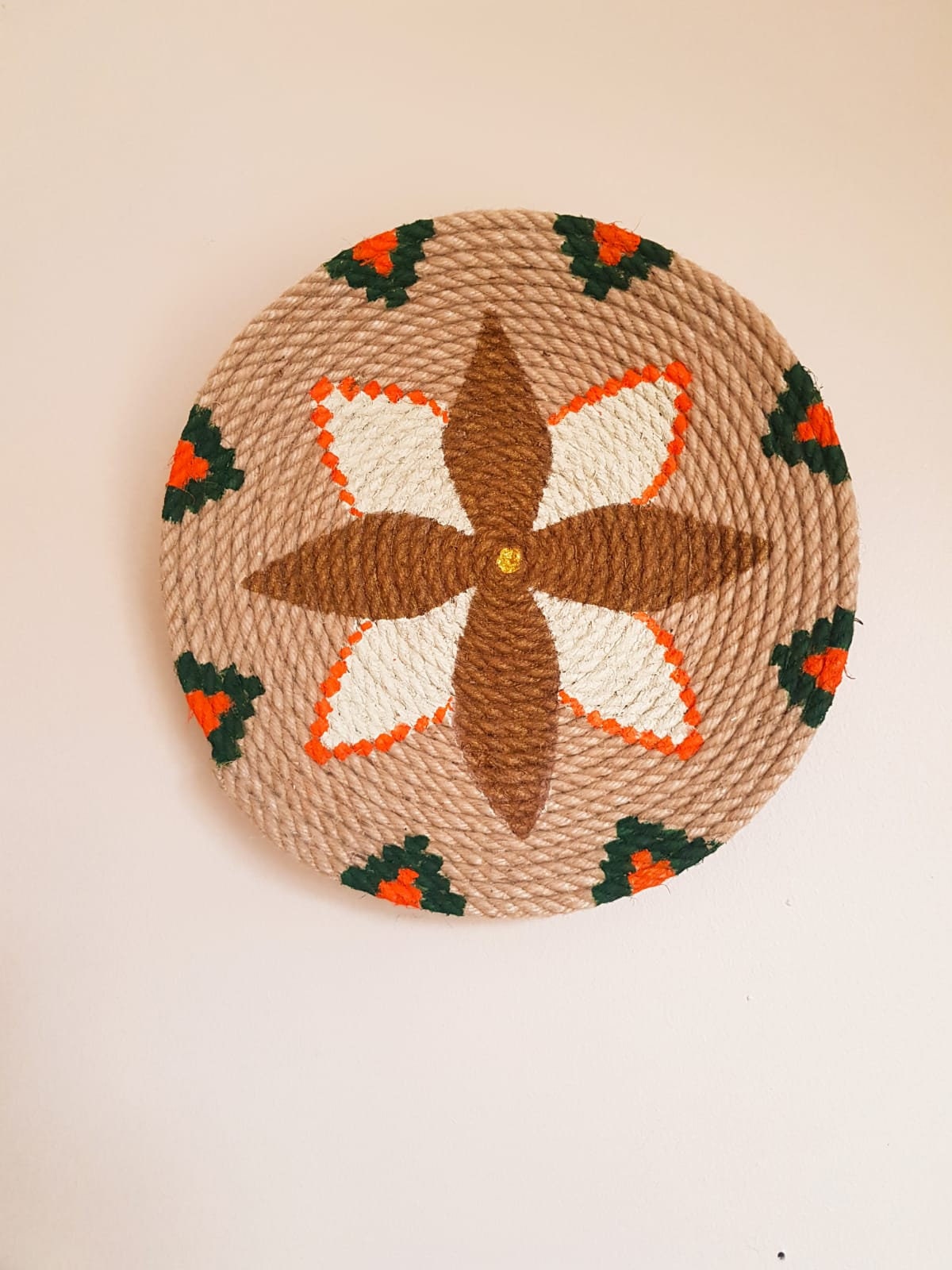 Decor Set of 6 African Plates, Wall Plate, Boho Wall Decor, African ...
