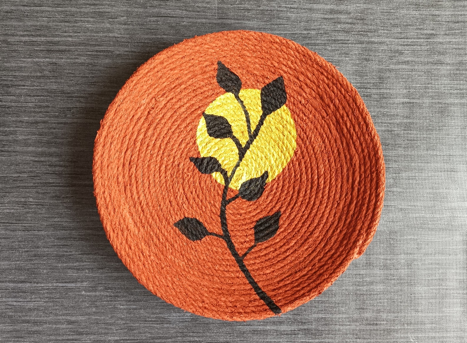 Handmade African Plate Wall Decor Set: Boho Woven Baskets - Etsy
