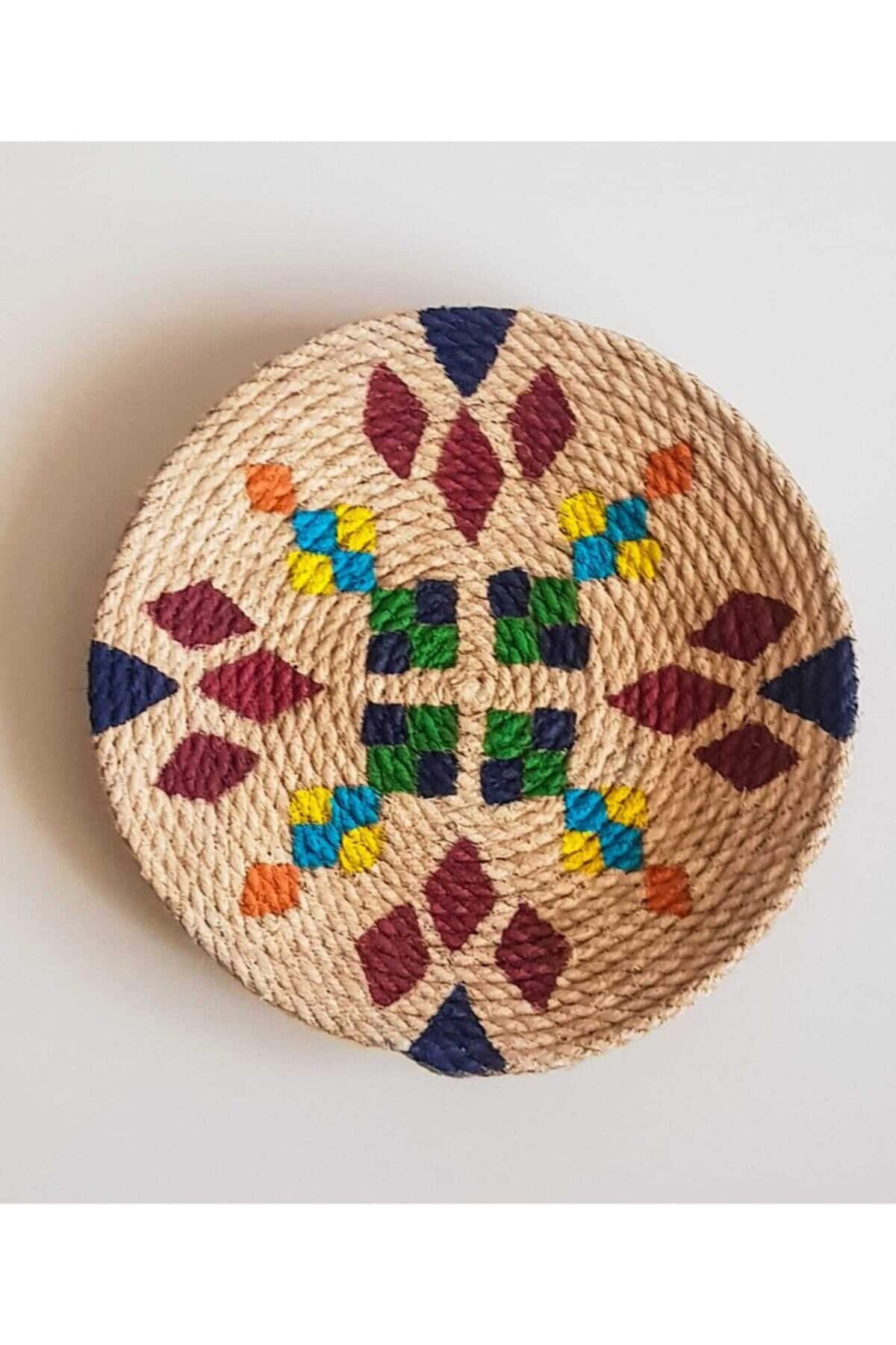 Handmade African Wall Plate Set: Boho Woven Basket Decor - Etsy