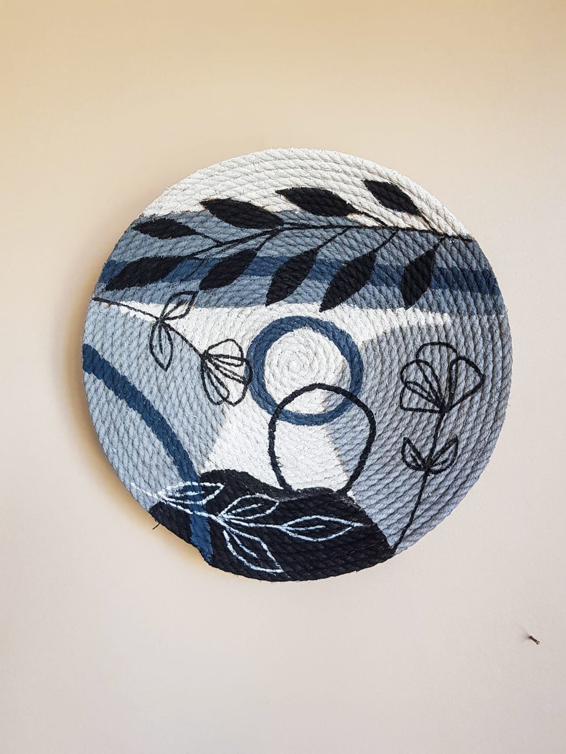 Decor Set of 4 African Plates, Wall Plate, Boho Wall Decor, African ...