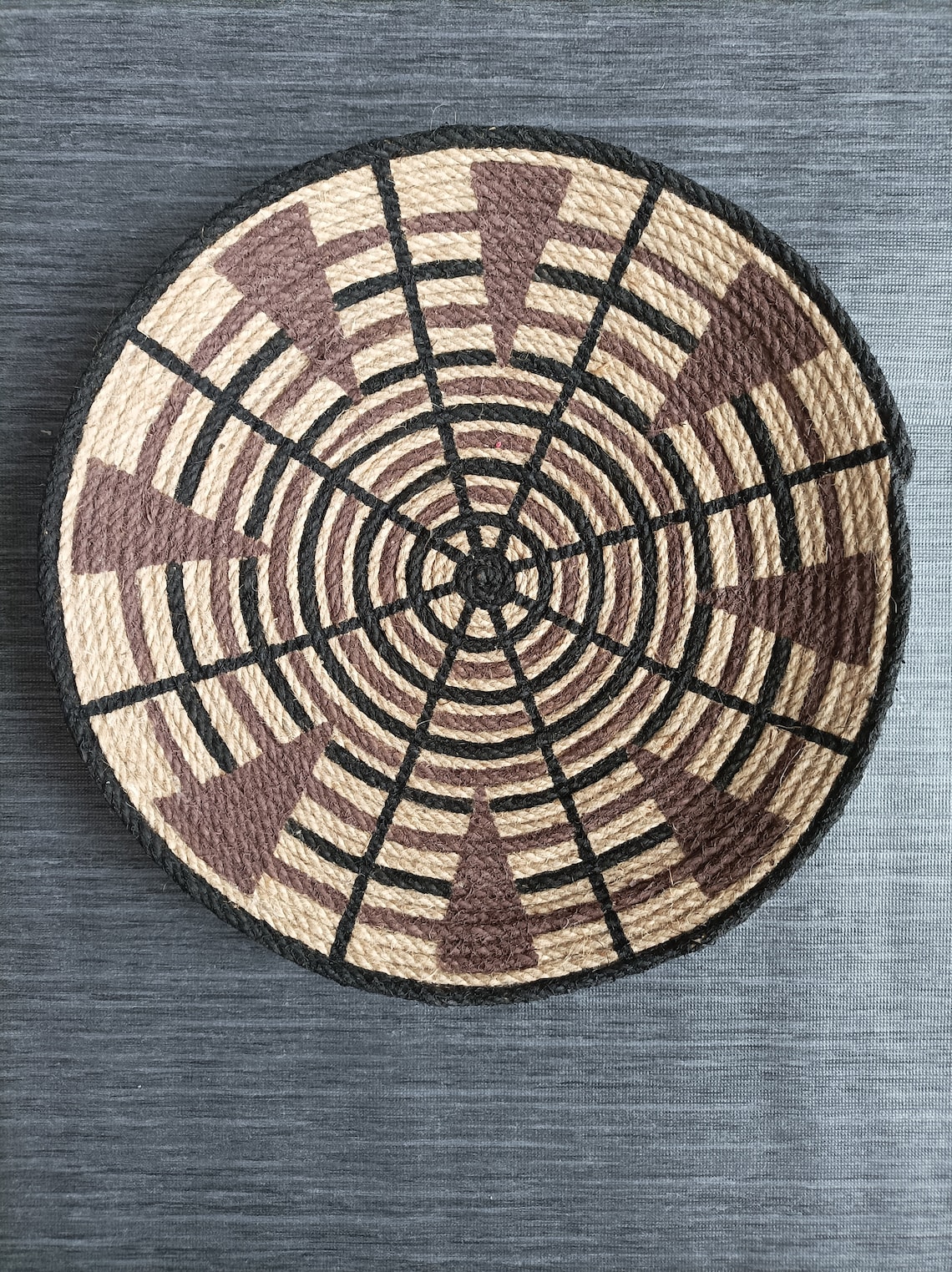 Decor Set of 5 African Plates, Wall Plate, Boho Wall Decor, African ...