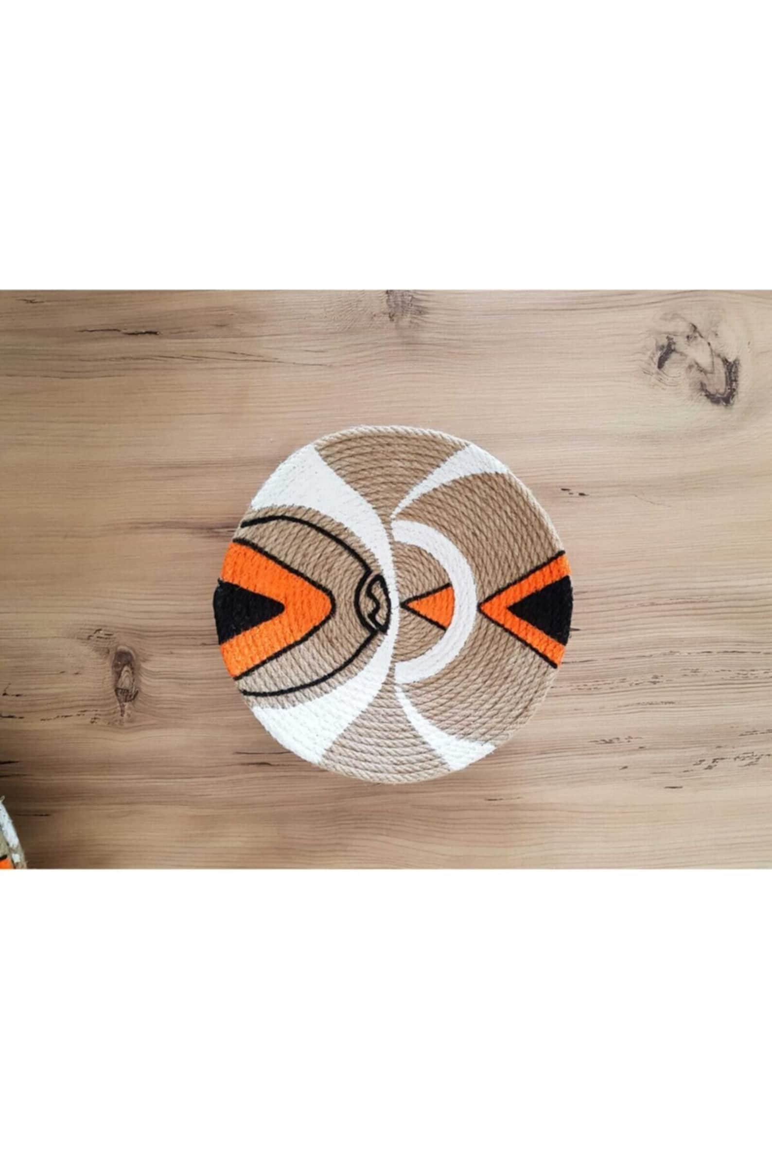 Decor Set of 3 African Plates, Wall Plate, Boho Wall Decor, African ...