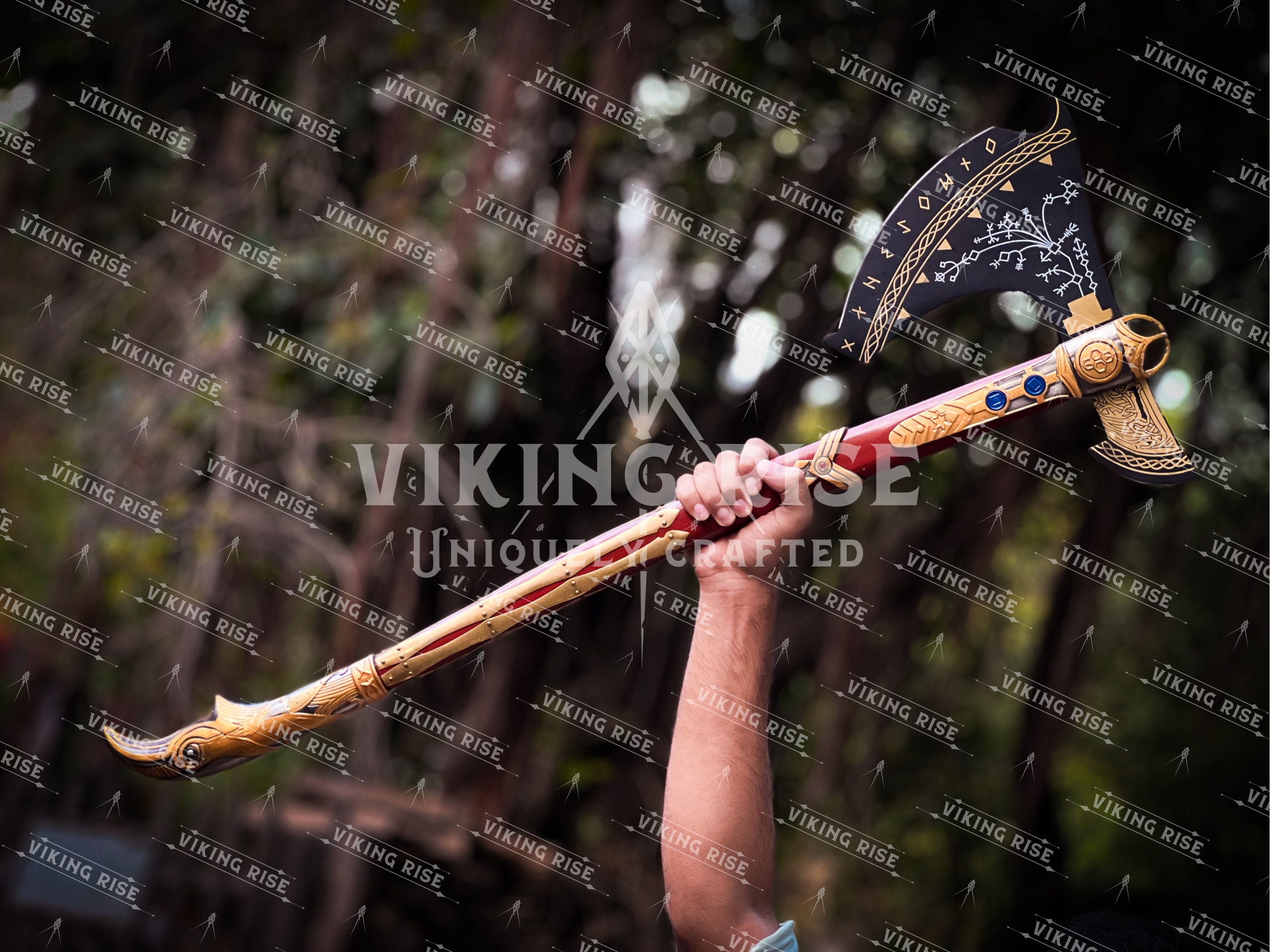 New Luxury Axe God of War Axe KRATOS AXE Handmade Engraved - Etsy