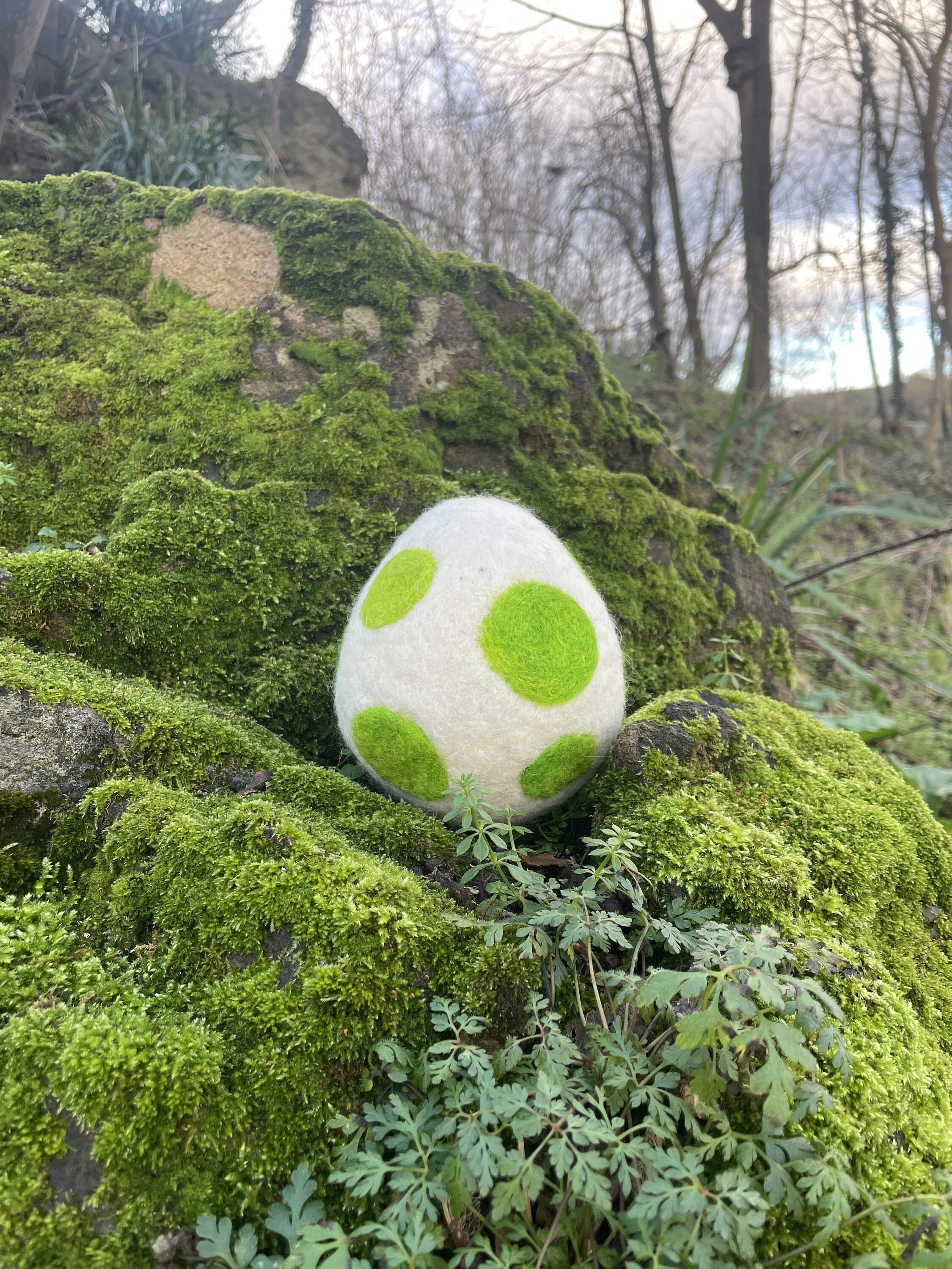 Felt Yoshi Egg - Etsy