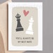 Printable Valentine's Card for Chess Player Cute Card for Chess Lover ...
