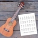 Ukulele Chord Chart With Finger Positions | Printable Easy Ukulele ...