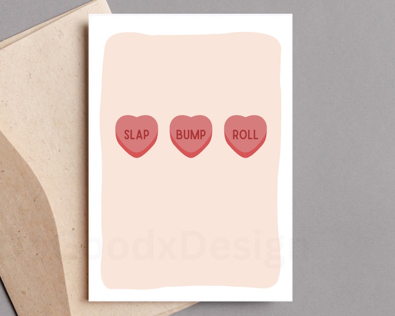 Printable Brazilian Jiu Jitsu Valentine's Card BJJ Greeting Card Slap ...