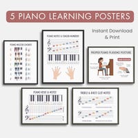 Famous Composers Printable Poster Pack (6x) | Teacher - Music Classroom ...