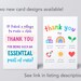 Printable Thank You Card for Daycare Teachers Nursery Teacher & ECE ...