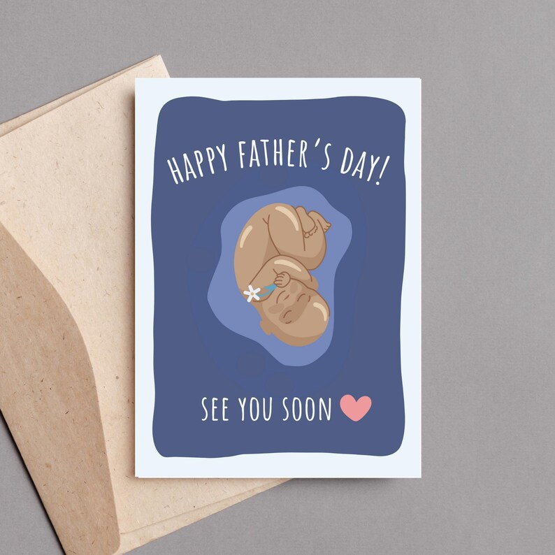 Printable Father's Day Card for Expecting Dad, Soon to Be Dad Father's ...