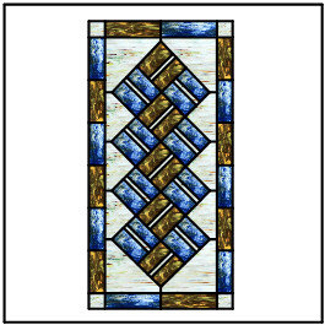 Weaving-stained Glass Pattern - Etsy