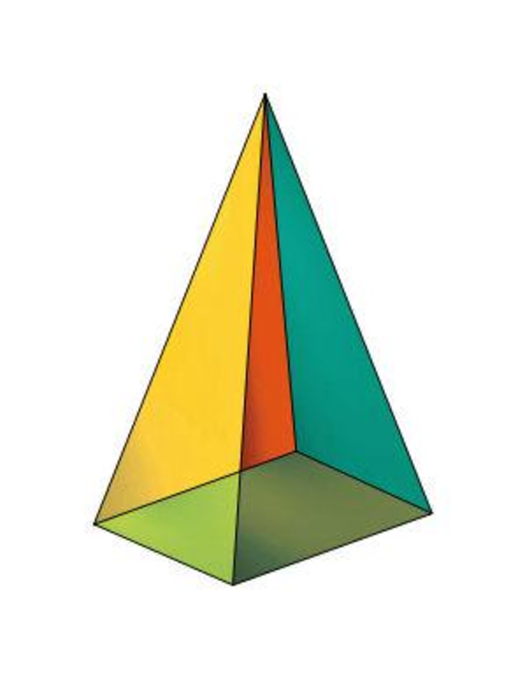3D Pyramid Stained Glass Pattern - Etsy