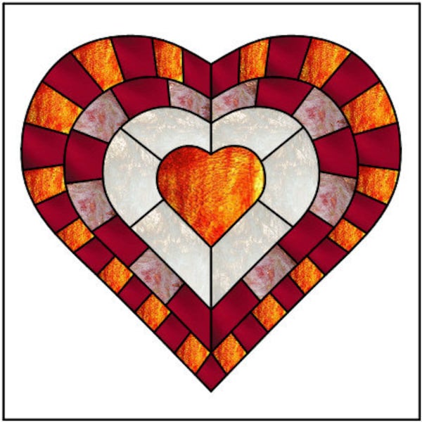 Heart Suncatcher - Etsy