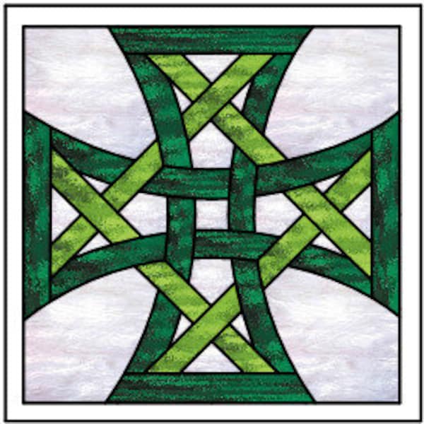 Celtic Stained Glass - Etsy