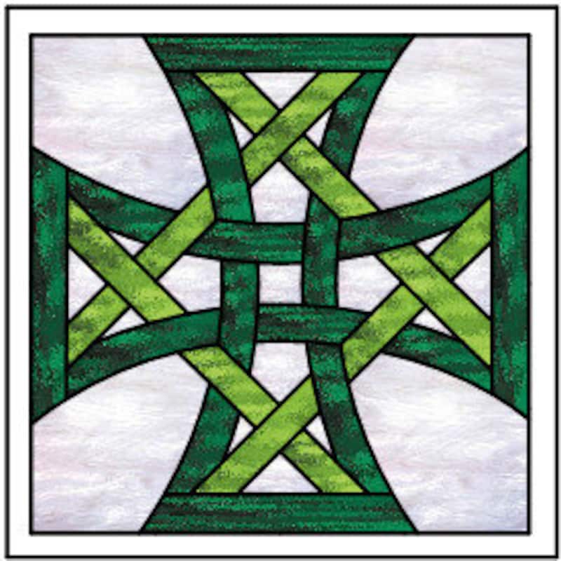 Celtic Stain Glass - Etsy