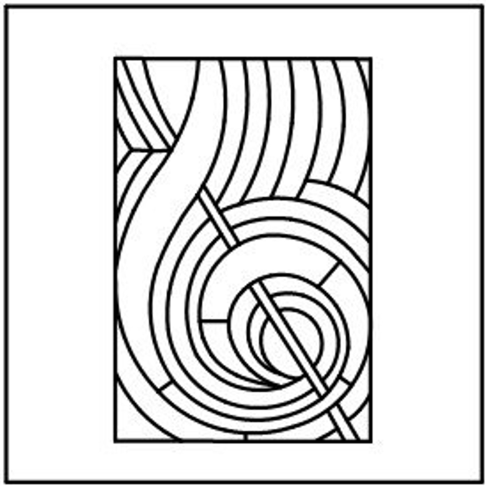 Treble Clef Stained Glass PATTERN - Etsy
