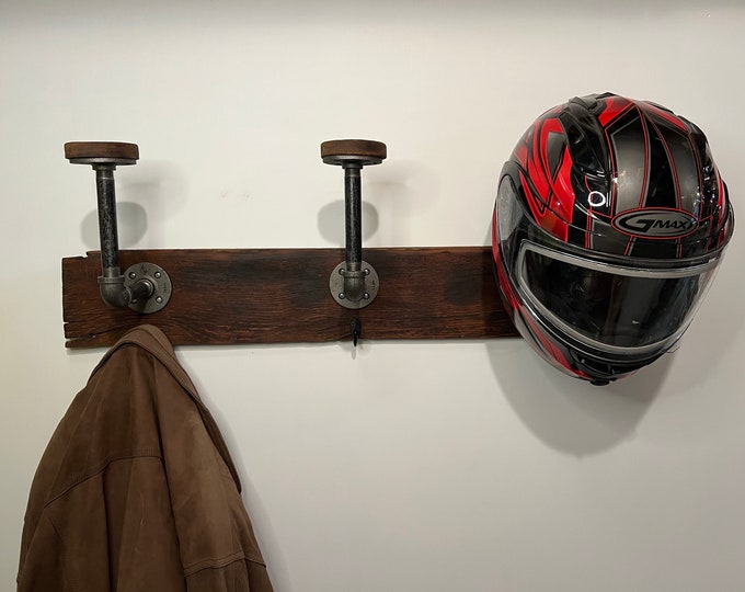 Helmet Rack- Motorcycle Helmet Rack- Snowmobile Helmet Rack- Motorcycle ...