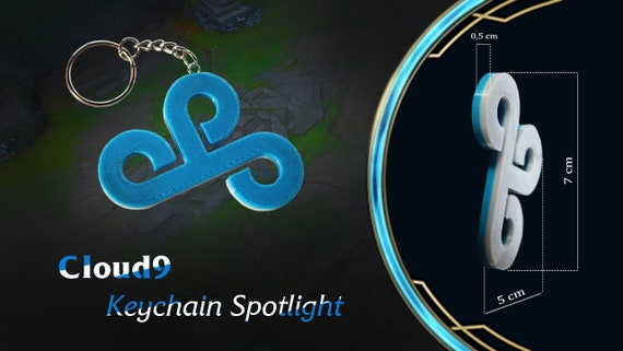 Keychain C9 Cloud 9 Esports - Etsy