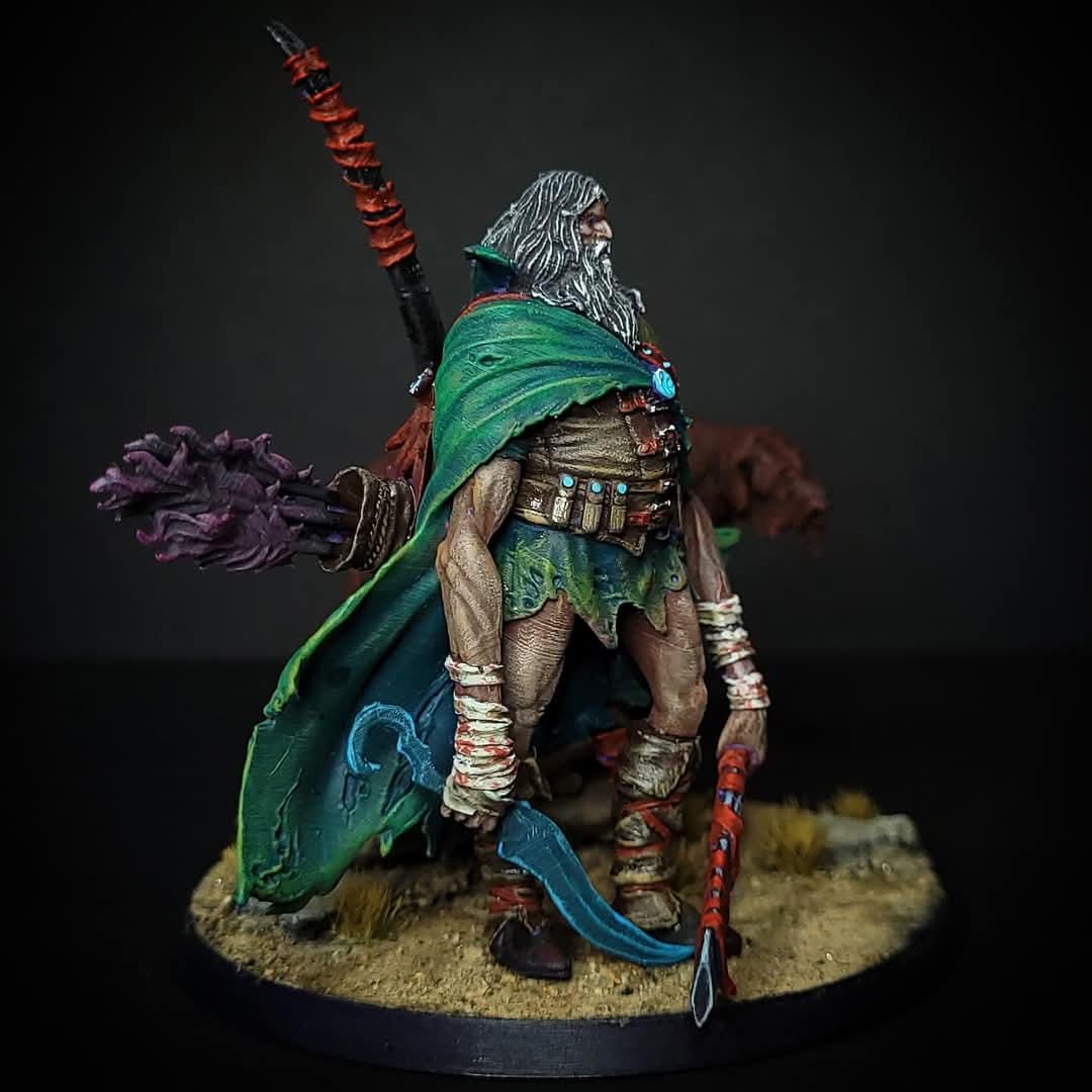 Bestiarum - Huntsman and Hound - Custom Base - Etsy