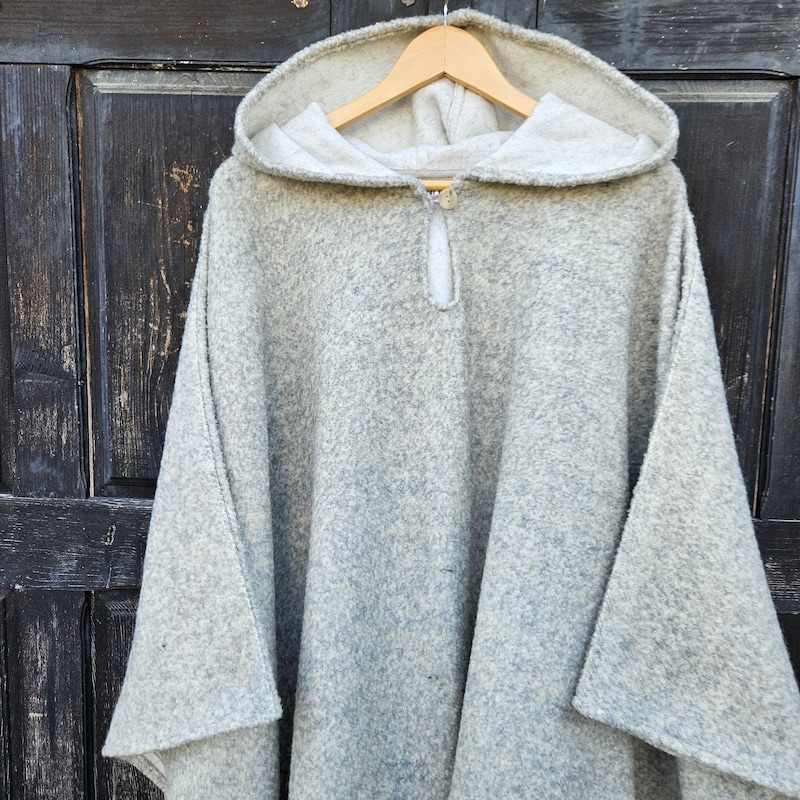 Wool Poncho - Etsy