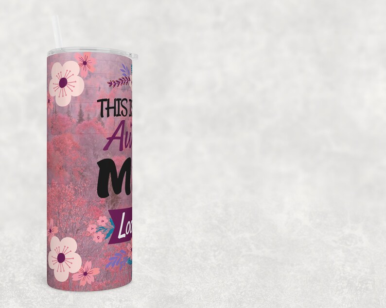 20 Oz Skinny Tumbler Wrap Sublimation Design This is What an - Etsy
