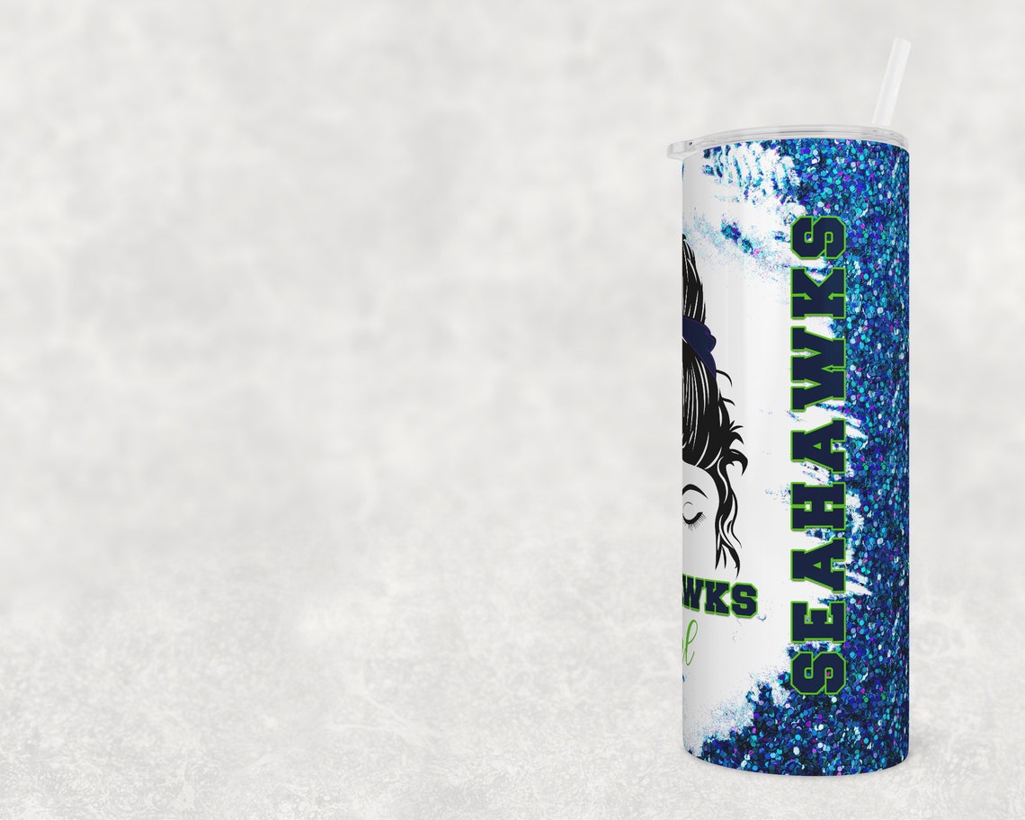 20 Oz Skinny Tumbler Wrap Sublimation Design Template Seattle - Etsy