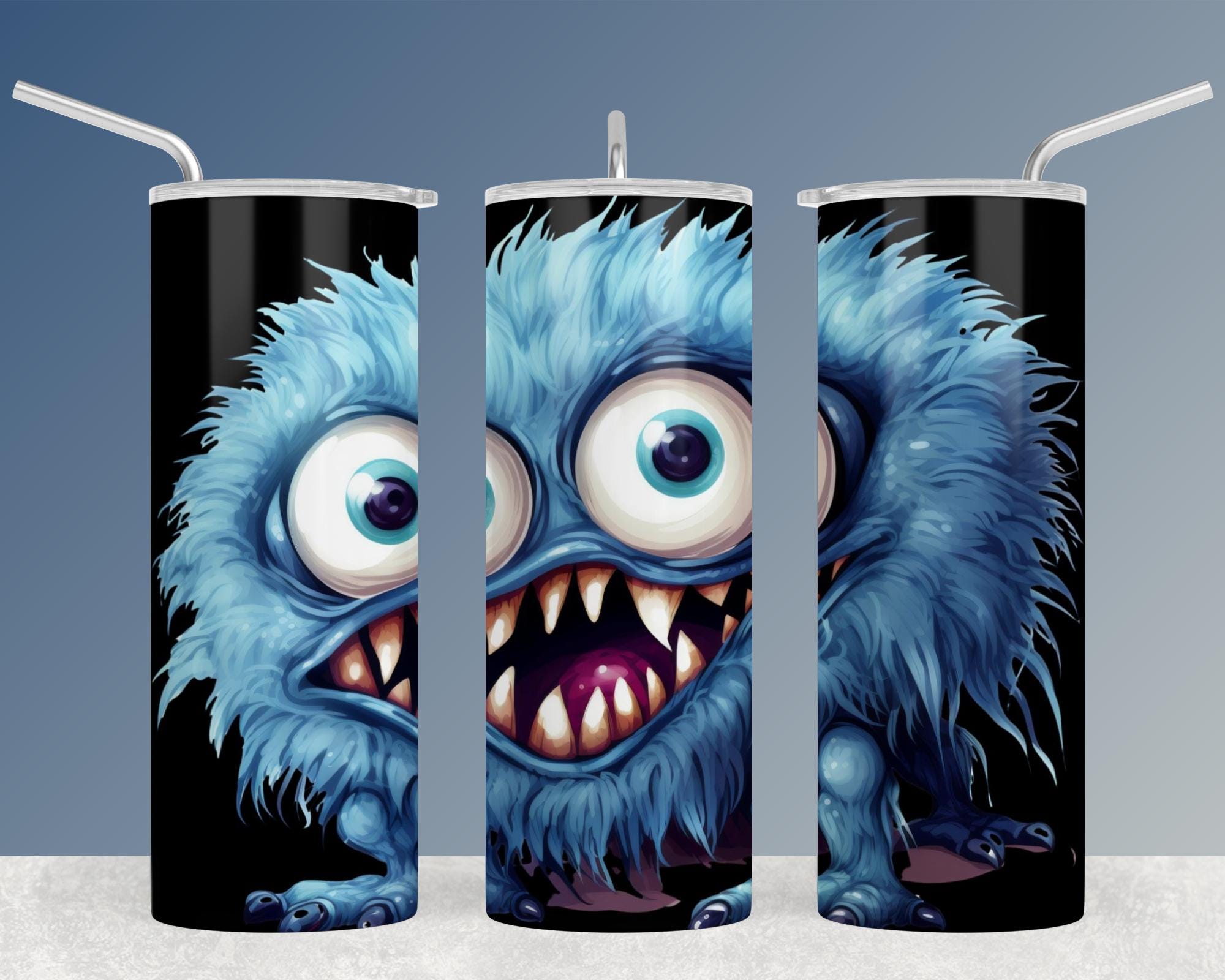 Monster Clipart Bundle, Furry PNG Graphics (digital Download) - Etsy