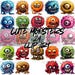 Monster Clipart Bundle, Furry PNG Graphics (digital Download) - Etsy