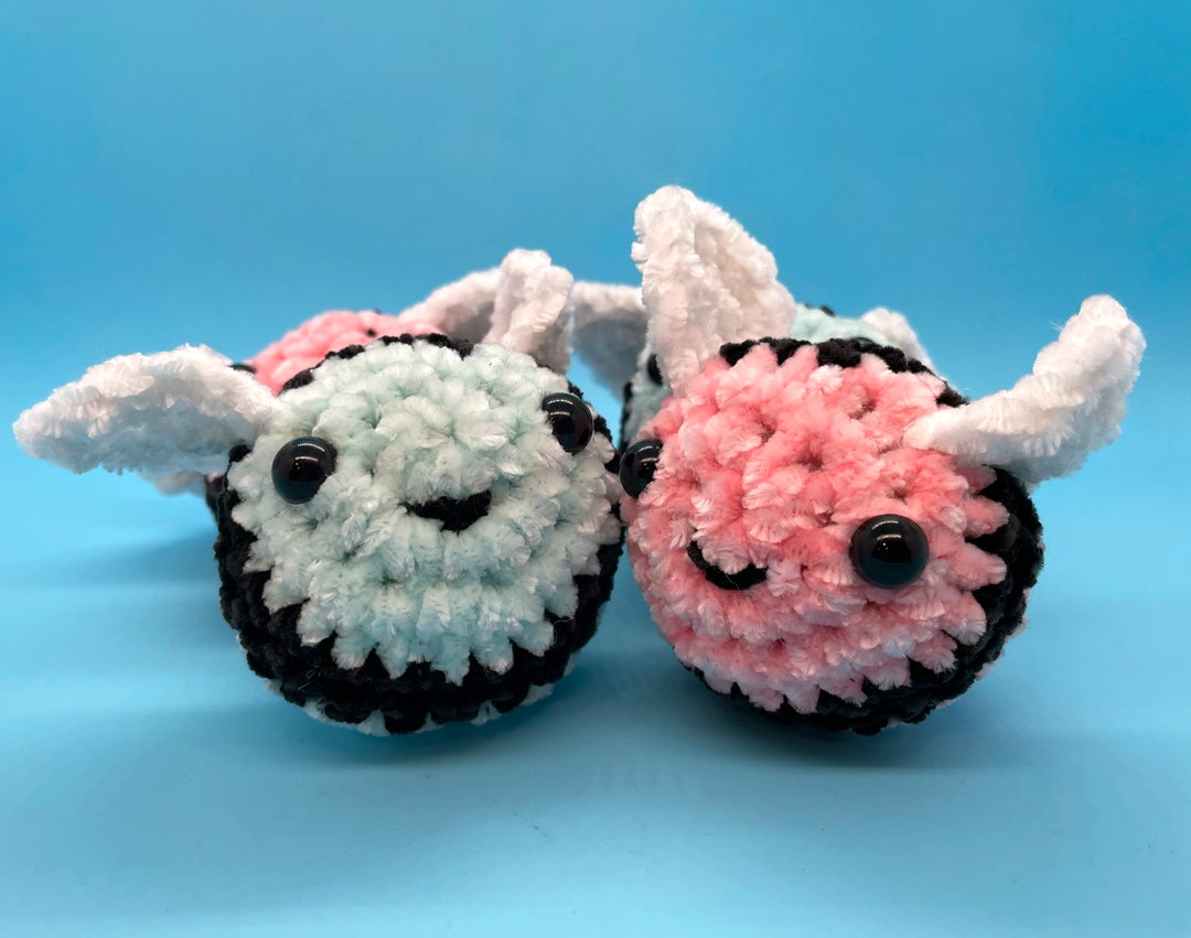 Fidget Toy Plushy Bee | Soft Toy | Handmade | Baby Velvet for Children ...