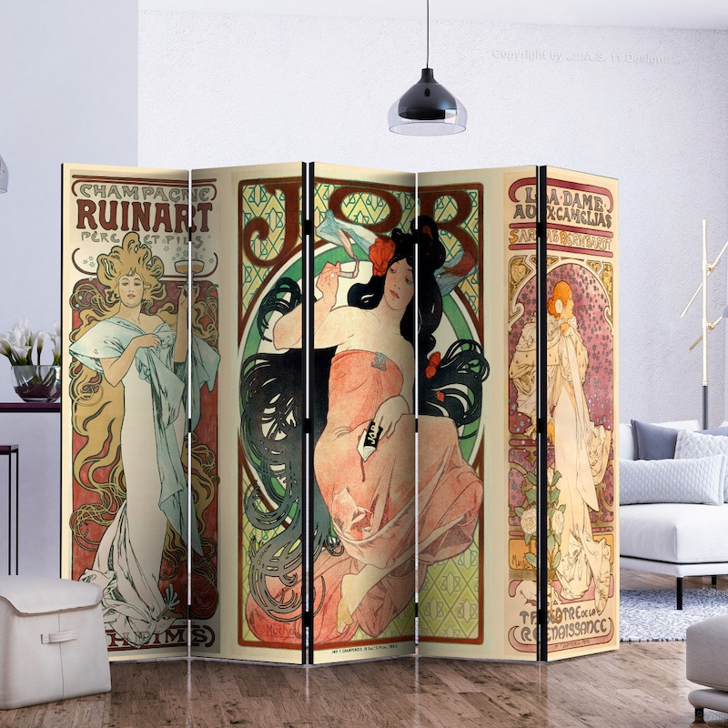 Japanese Folding Screen Panels - Etsy UK