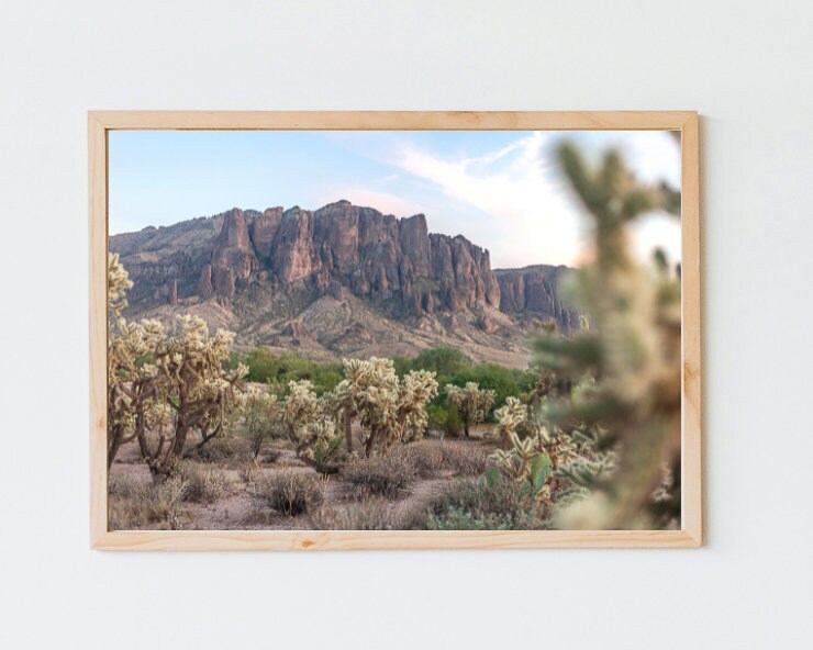 Arizona Desert Wall Art, Landscape Photography, 2 Piece Photo Prints - Etsy