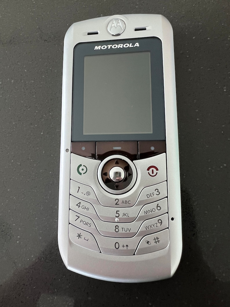 Vintage Y2K Phone Motorola SLVR L2 Untested as Is - Etsy