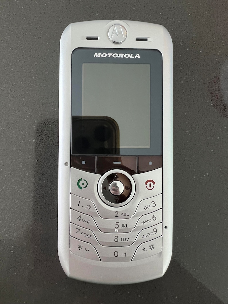Vintage Y2K Phone Motorola SLVR L2 Untested as Is - Etsy