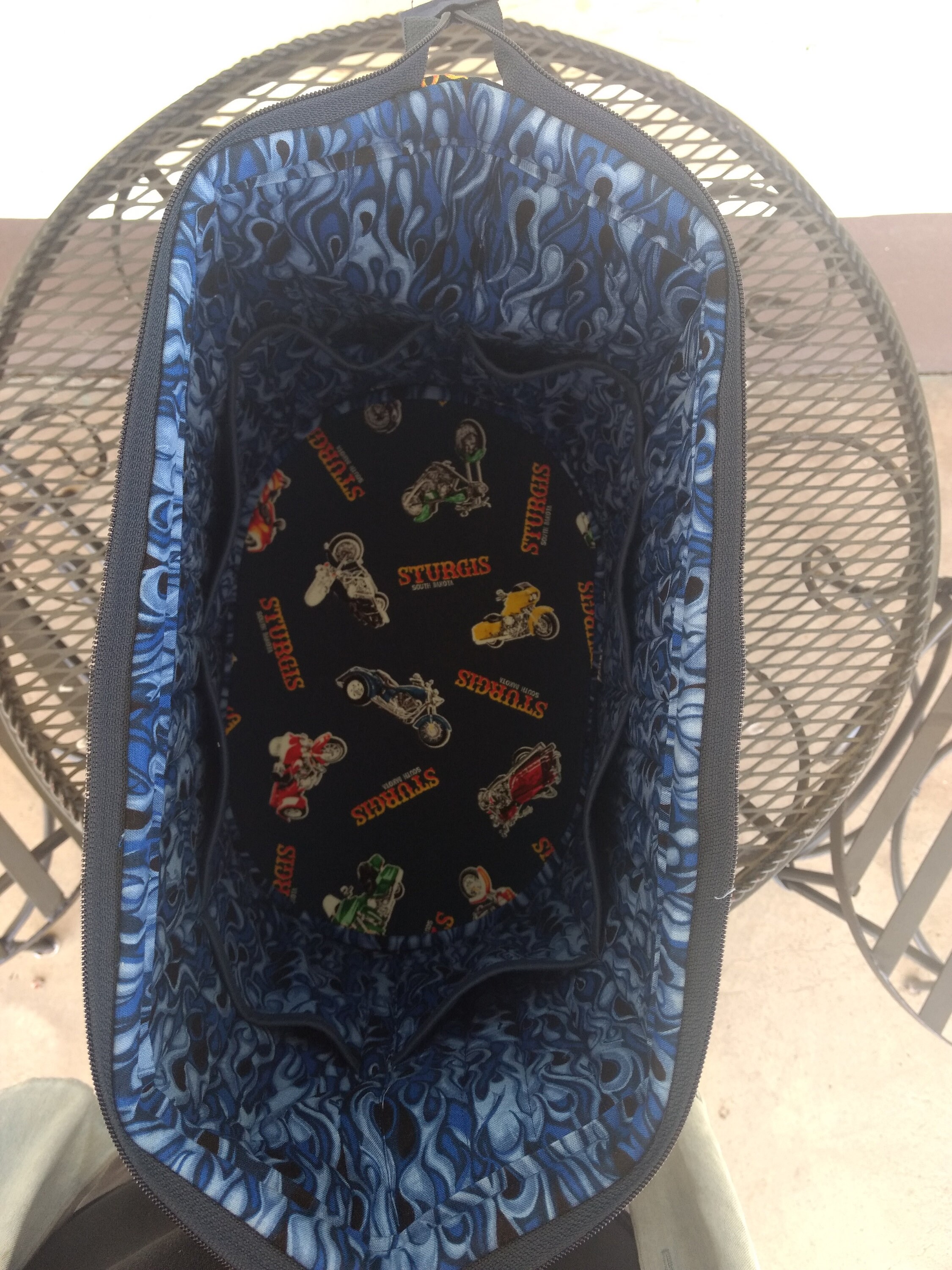 Quilted Sturgis Motorcycle Rally Satchel Purse Gorgeous Bags by Ursula ...