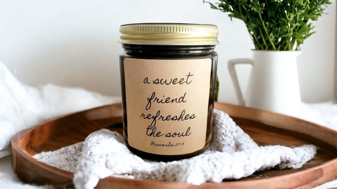 Friendship Candle Sisterhood Gift Candle for Friend Candle - Etsy