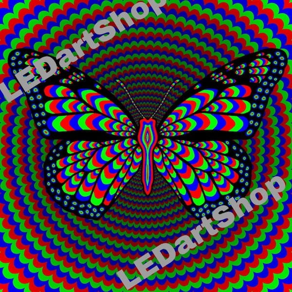 Trippy Poster - Etsy